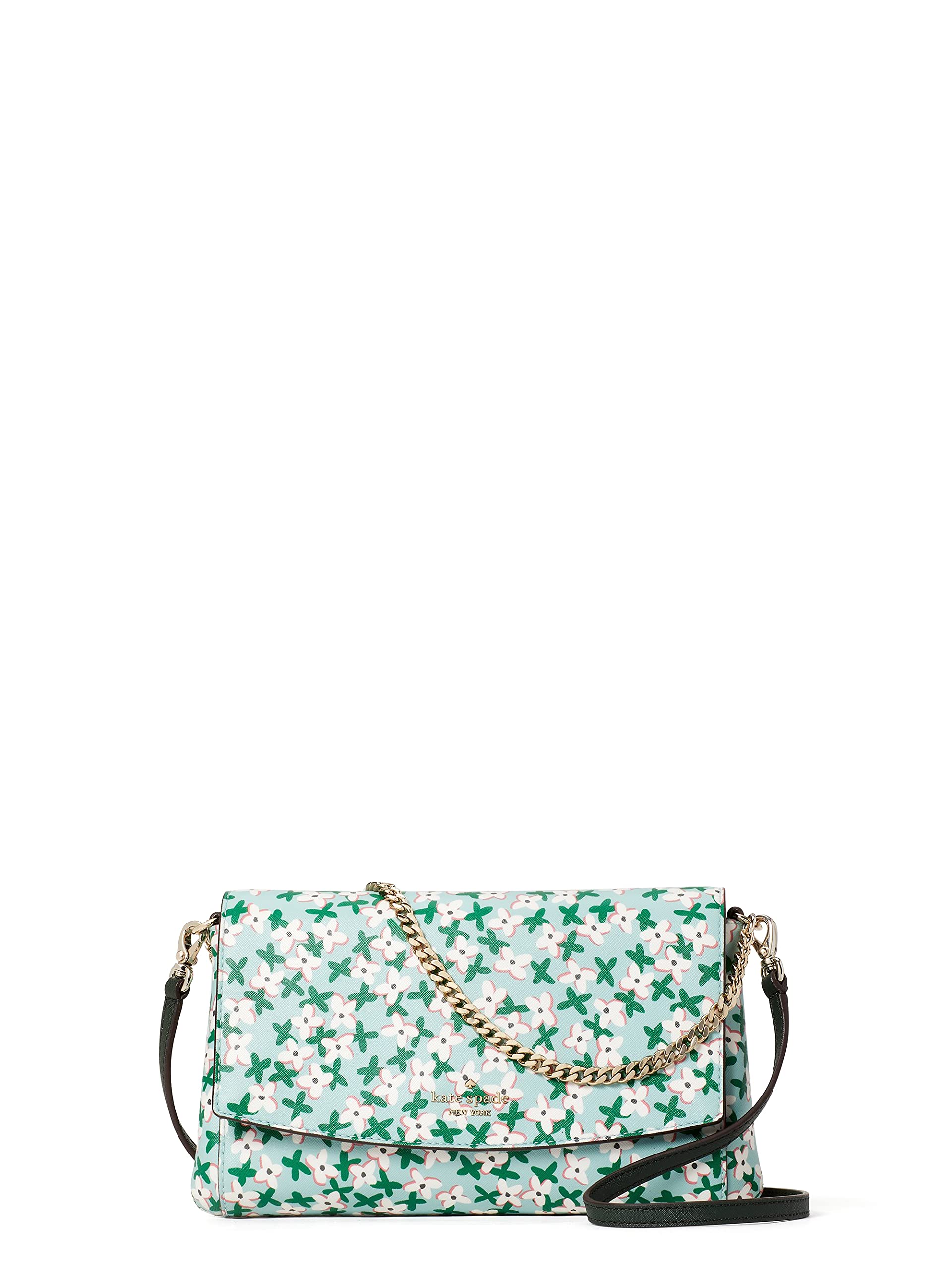 Kate Spade Laurel Way Greer Crossbody Bag Purse Handbag, APHRODITE GREEN MULTI