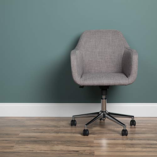OFM ESS Collection Upholstered Home Office Desk Chair, Grey