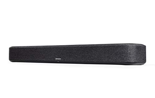 Denon Home Sound Bar 550 - Compact 3D Surround Sound, Dolby Atmos & DTS:X, Built-in HEOS, Amazon Alexa, Seamless Integration with Denon Home 150, 250, 350 Wireless Speakers for Multi-Room Audio, Black