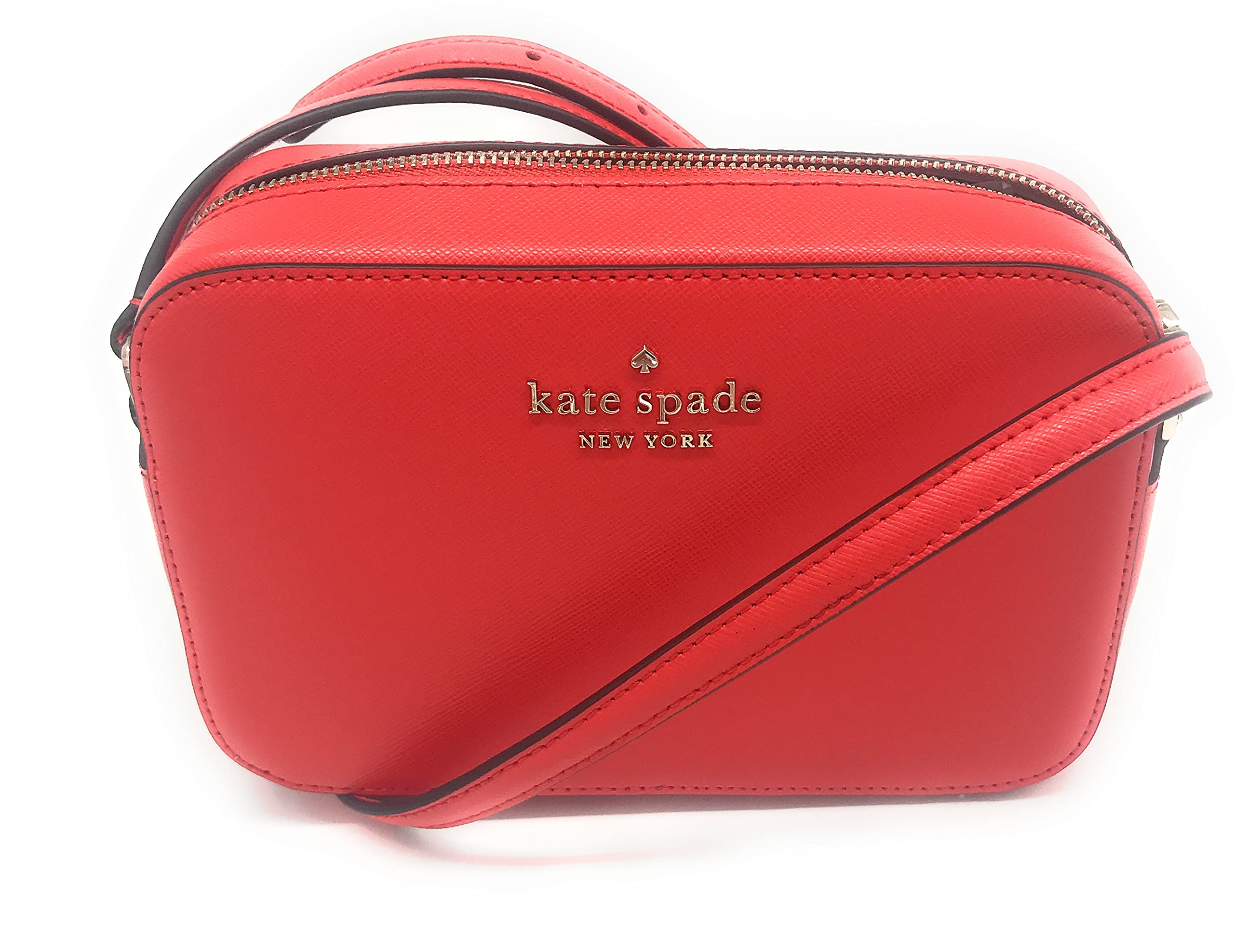 Kate Spade New York Staci Saffiano Leather Mini Camera Bag (Gazpacho)