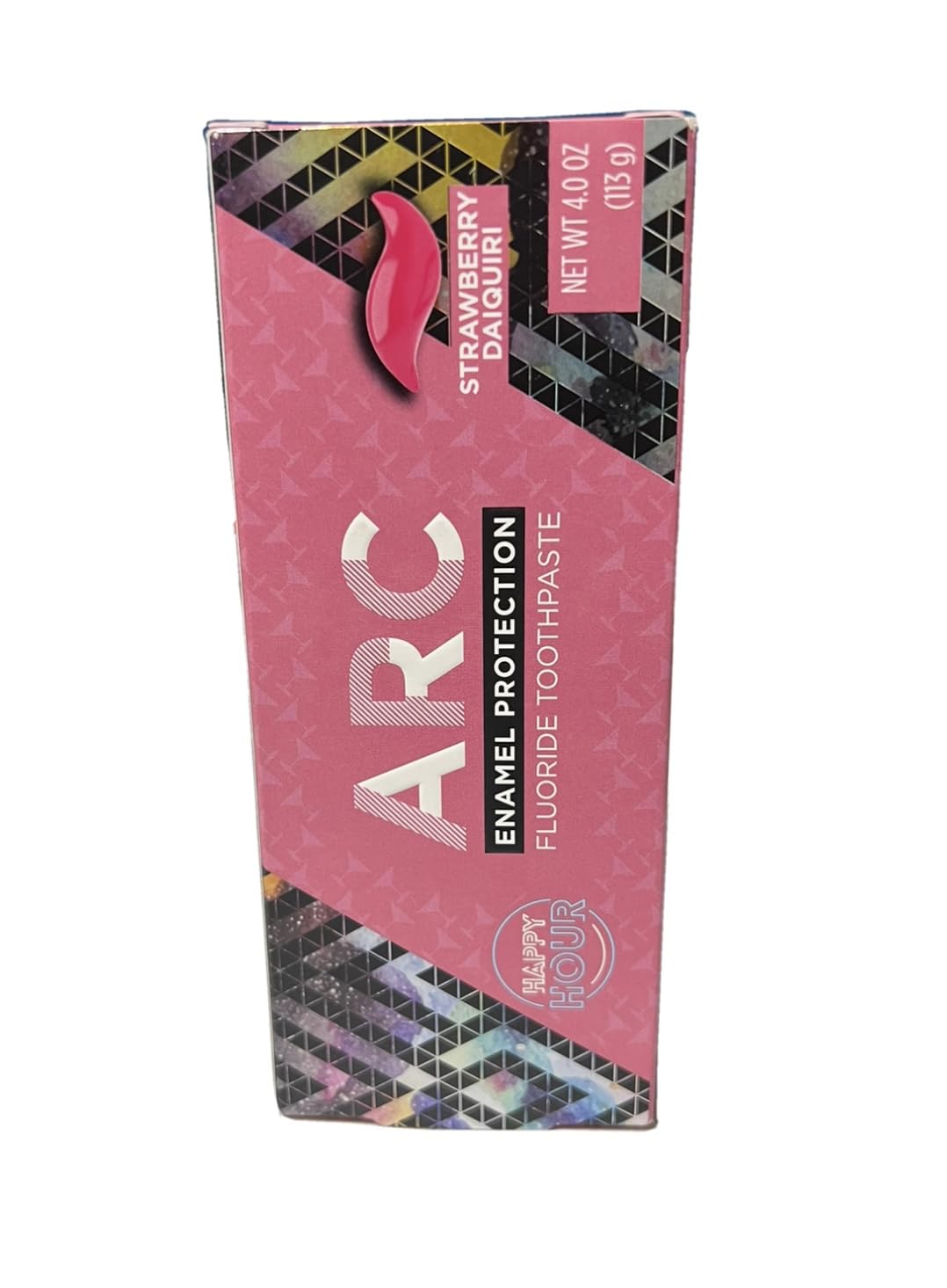 ARC Enamel Protection Fluoride Toothpaste Strawberry Daiquiri -4oz