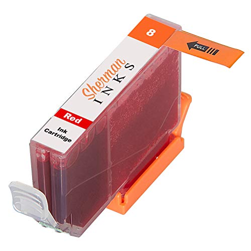 Sherman Replacement Ink Cartridge 8 Pack CLI8 for Printer: Canon PIXMA Pro 6000 PIXMA Pro 6500 PIXMA Pro9000 PIXMA Pro9000 Mark II