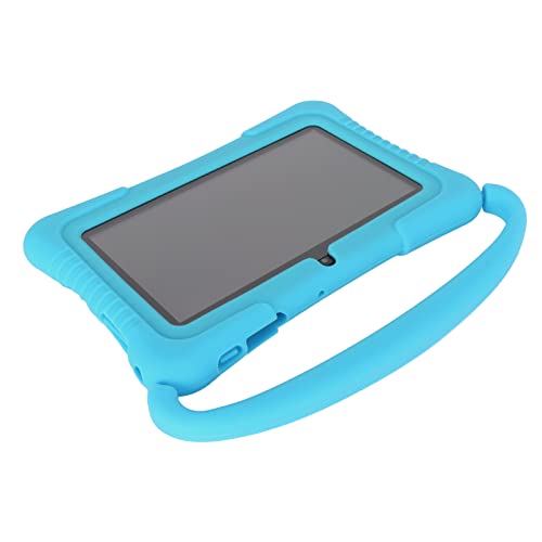 Airshi Kids Tablet, Support Up to 128GB Memory Card Children Tablet 7in Portable Quad Core Dual Camera for Home (US Plug)