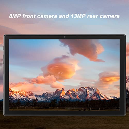 Airshi Office Tablet 5G WiFi Octa Core CPU 8GB RAM 128GB ROM 5800mAh 4G LTE HD Tablet Dual Camera 10.1 Inch for School (US Plug)
