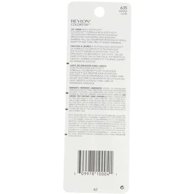 Revlon ColorStay Lipliner with SoftFlex, Sienna [635] 1 ea (Pack of 3)