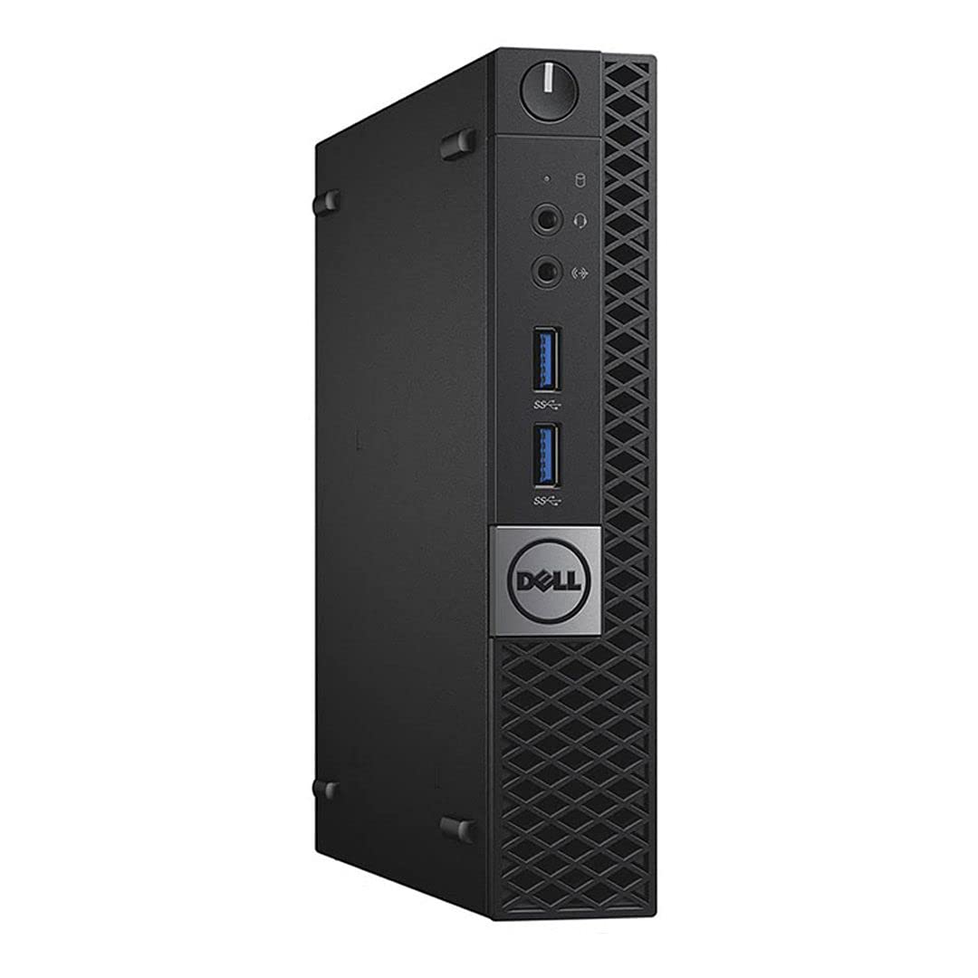 Dell Optiplex 7040 Micro Business Desktop Computer PC Intel 4-Core i5-6500T 2.5GHz Up to 3.1GHz 32GB DDR4 New 1TB NVMe M.2 SSD WiFi Bluetooth HDMI DP Windows 10 Pro Wireless Keyboard&Mouse (Renewed)