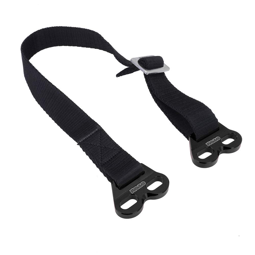 AnXin Rescue Traction Strap Pull Sling Belt Safety Accessories Universal for Most of Motorcycle Dirt Bike Pit Enduro Black