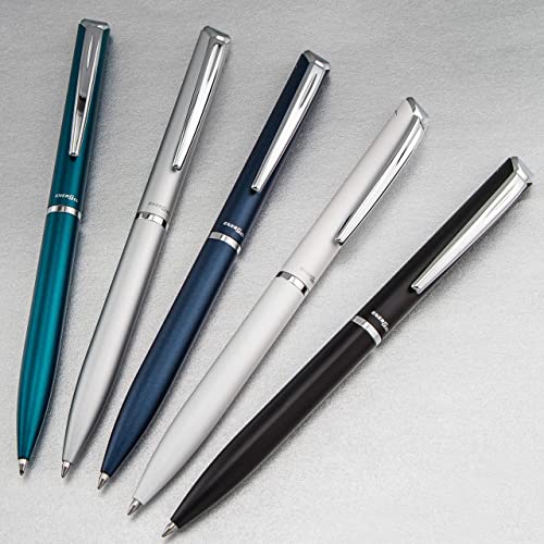 Pentel EnerGel Style Gel Pen, (0.7mm) Medium Line, Black Barrel - BL2007AABX