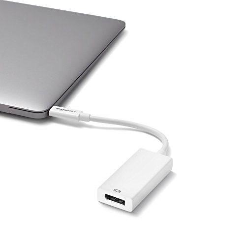 Amazon Basics USB 3.1 Type-C to DisplayPort Display Adapter - White