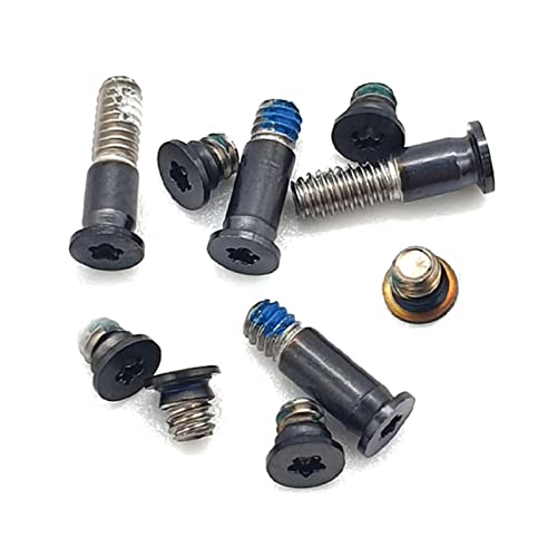 balikha 10 Pieces Replace Bottom Case Cover Screws Metal Components for 13in A1932 Accessories, Gray