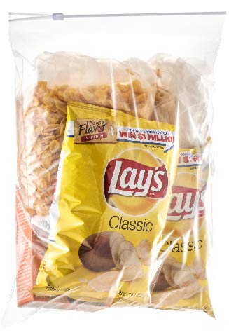 Shiny Select [ Pack of 50 ] 3.5 Gallon Large Food Storage Bags with Reclosable Easy Open Close Slider Closure, 2 Mil Thick, Size 16"x18", for Food-Meal Prep, Organization & Storage