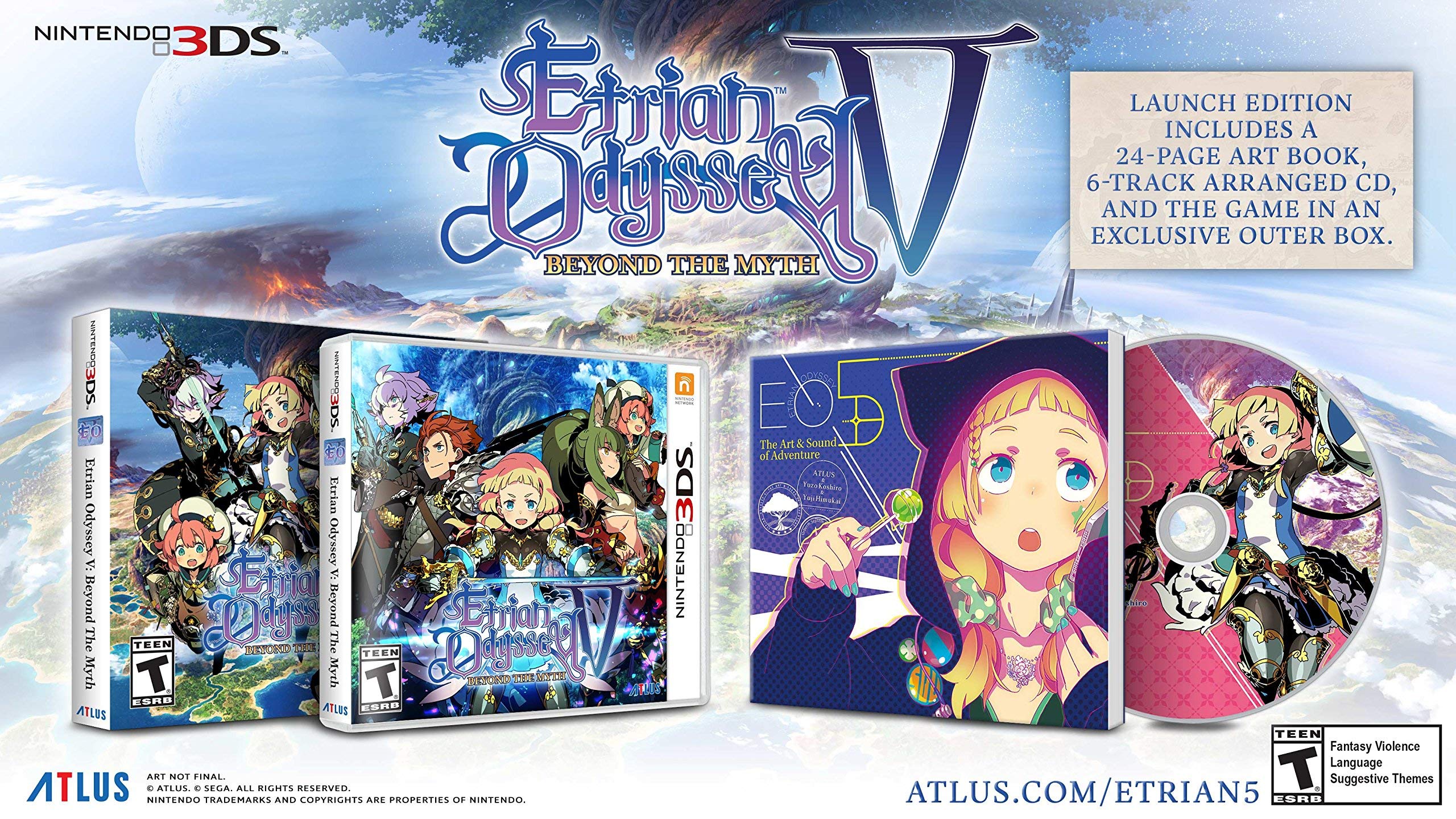 Etrian Odyssey V: Beyond The Myth - Nintendo 3DS (Renewed)