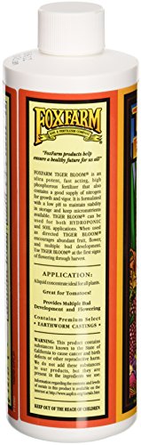 Fox Farm Tiger Bloom Liquid Concentrate Fertilizer, 1-Pint