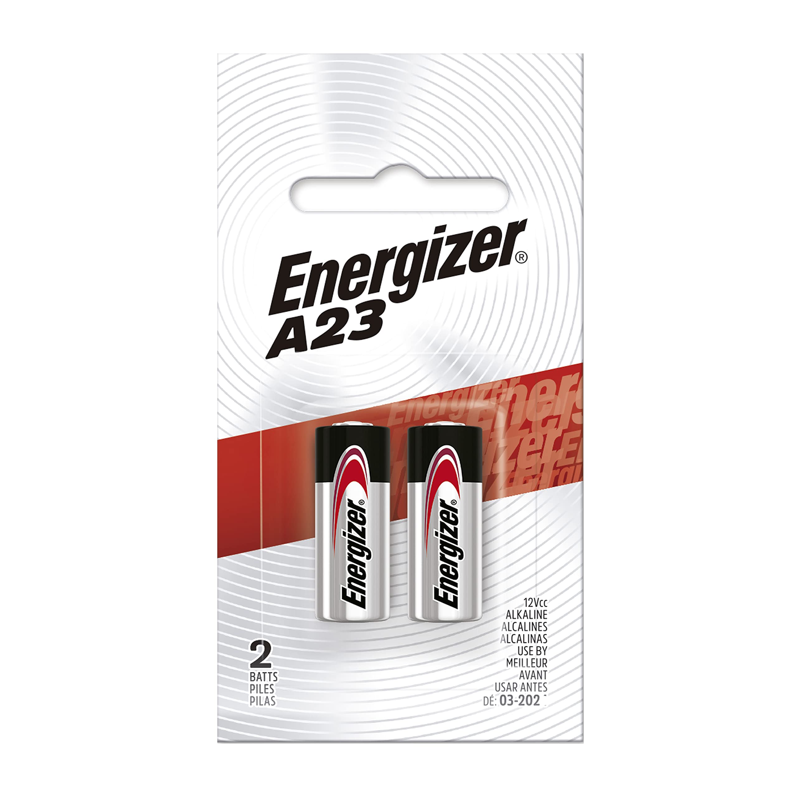 Energizer 12V Batteries, 2 Count
