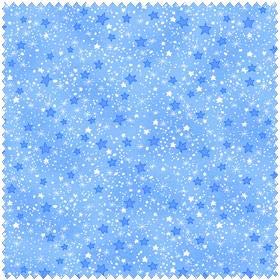 Comfy Flannel Blue w/Stars 9831-11 BTY