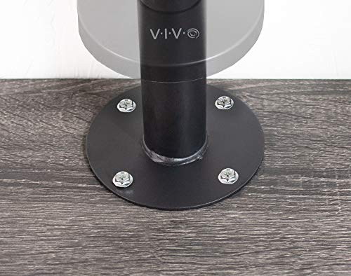 VIVO Swivel Bolt-Down TV Stand for 32 to 55 inch Screens, Desktop VESA Mount, Sturdy Tabletop TV Display STAND-TV00M4