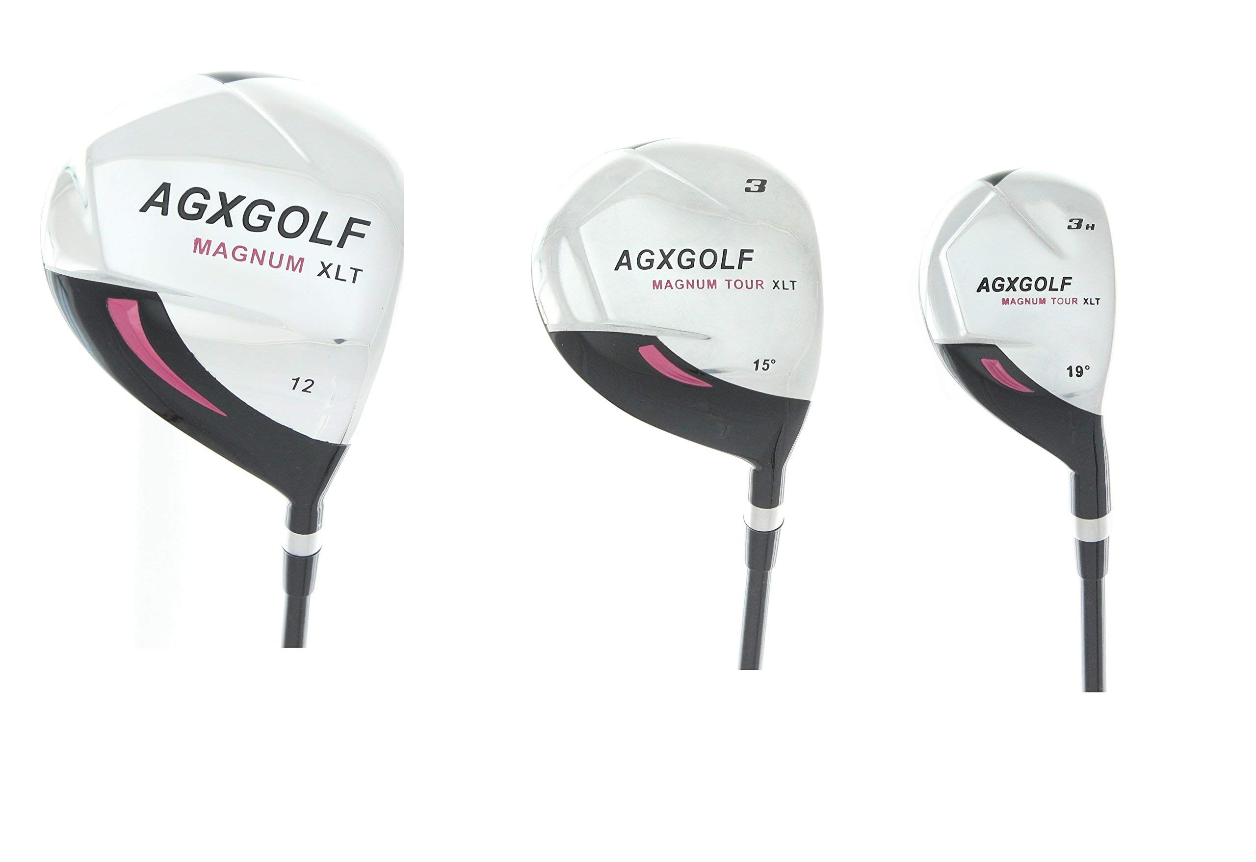 AGXGOLF Ladies Right Hand Tall Length Magnum Complete Golf Club Set w/Stand Bag & Free Putter USA!