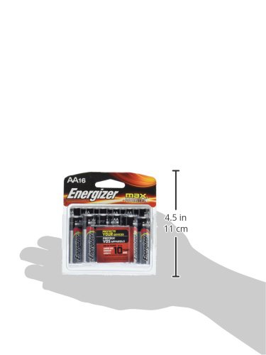 Energizer AA Batteries, Max Alkaline (16 Count)