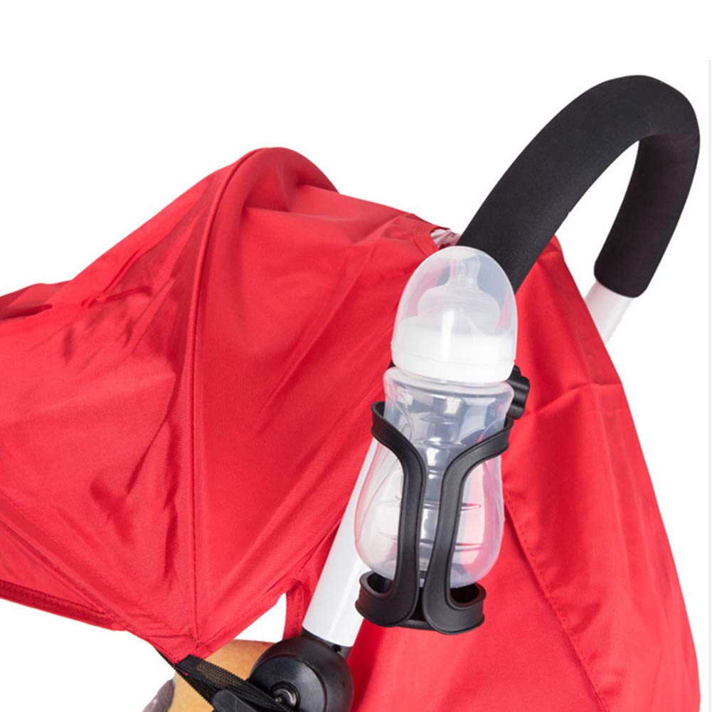 AKOAK 1 Pack 360 Degree Rotating Stroller Cup Holder, Children's Quad Bike Bottle Holder, Bicycle Tricycle Universal Parts