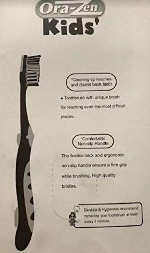 Ora-Zen Kids Multi Color Toothbrush Soft, 6-Pack