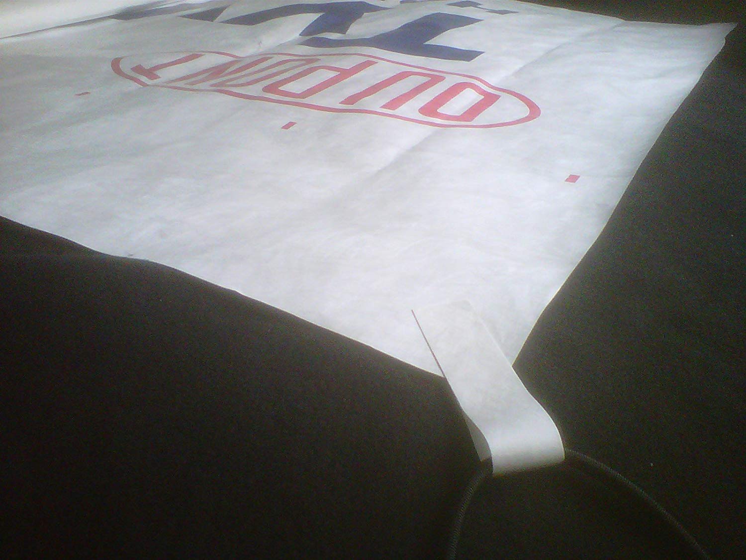 Anchor Tab Products - 90" X 54" Tyvek House Wrap Tent Footprint/Ground Sheet/Camp Tarp w/ 6 Anchor Loops