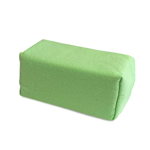 Detailer's Preference Suede Microfiber Coating Applicators 3βx1.5βx1.5β Green 10 Pack