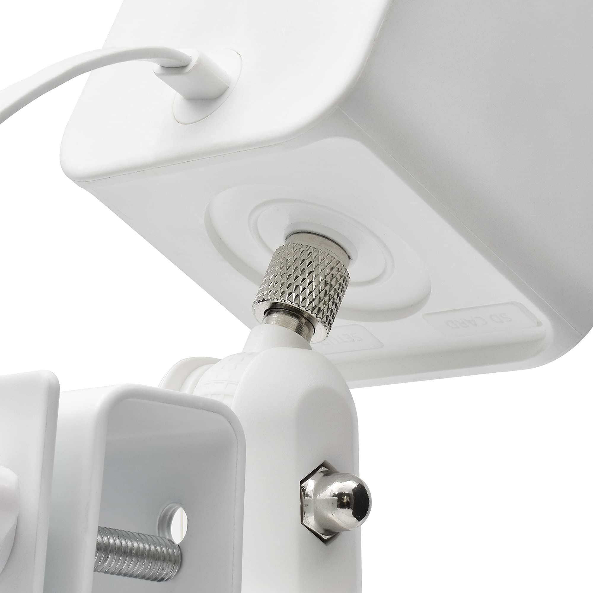 Aobelieve Gutter Mount for Wyze Cam v3 and Wyze Cam Outdoor, Set of 2, White