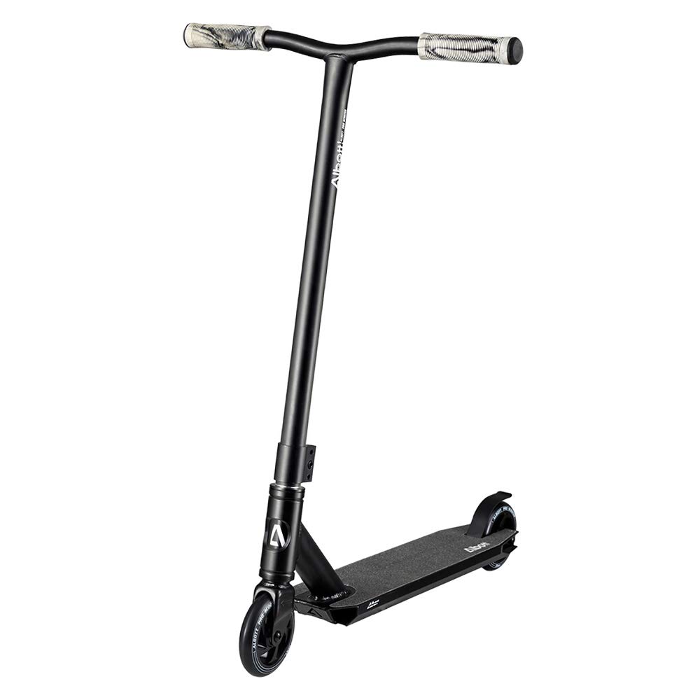Albott Pro Scooters Trick Scooter - Freestyle 110mm Aluminium Core Wheels Stunt Scooters for Kids 8 Years and Up Entry Level Scooter for Beginner Boys Teens Adults(Black)