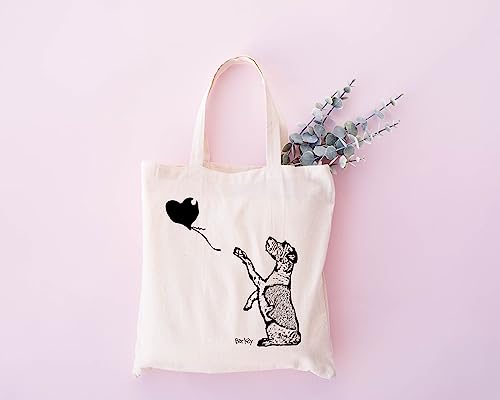 Pet Studio Art Barksy - Balloon Dog Tote Bag