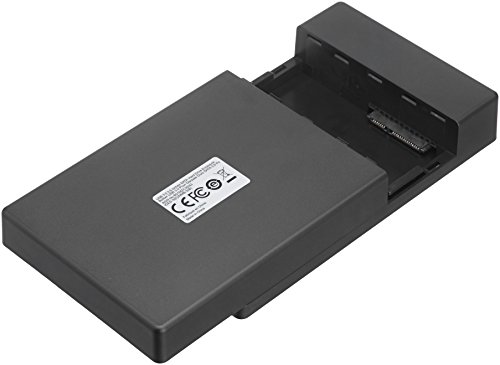 Amazon Basics 3.5-inches SATA HDD Hard Drive Enclosure - USB 3.0, Black