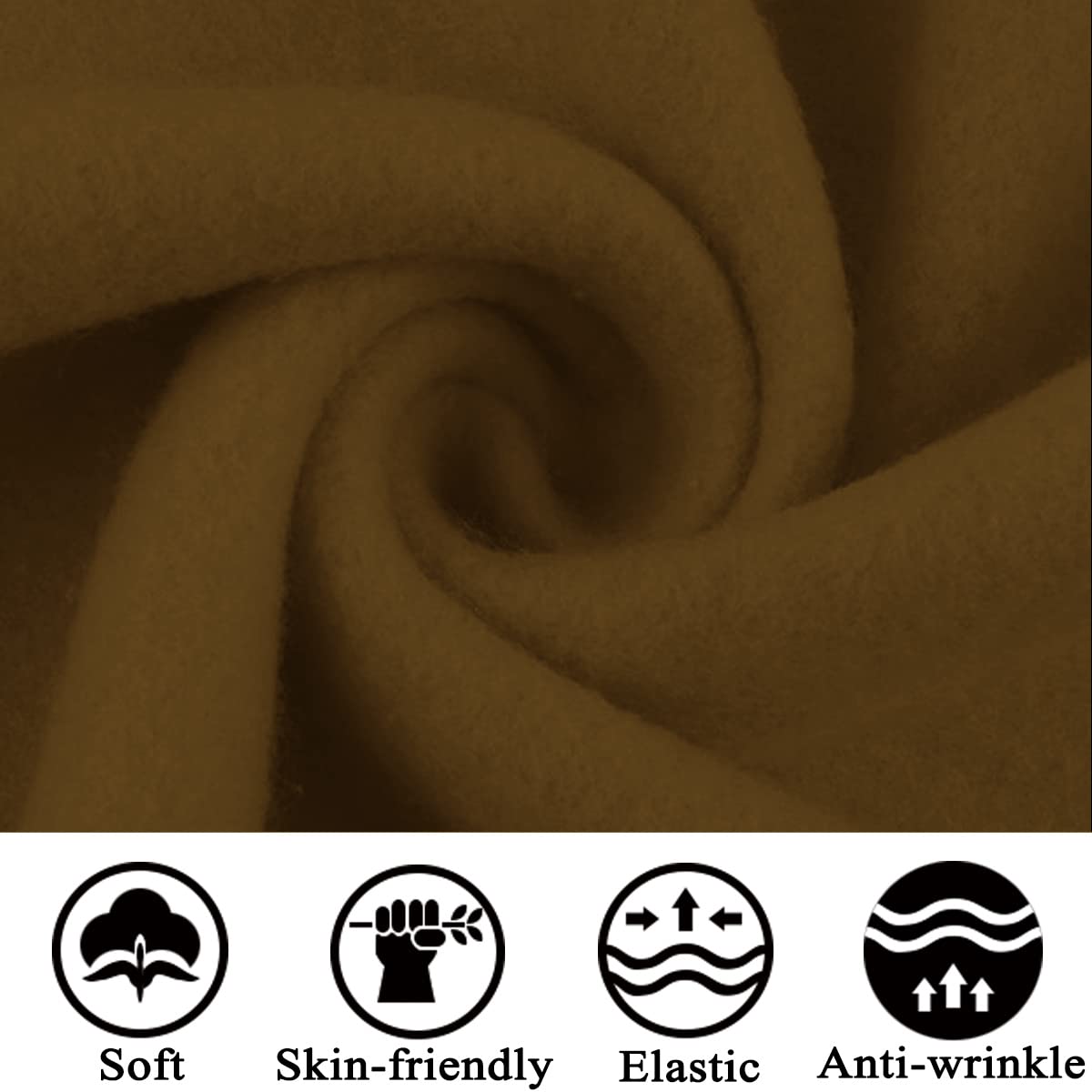 AUTOMET Women’s 2023 Fall High Waisted Sweatpants Baggy Fleece Lined Lounge Pants Petite Wide Leg Drawstring Brown Joggers