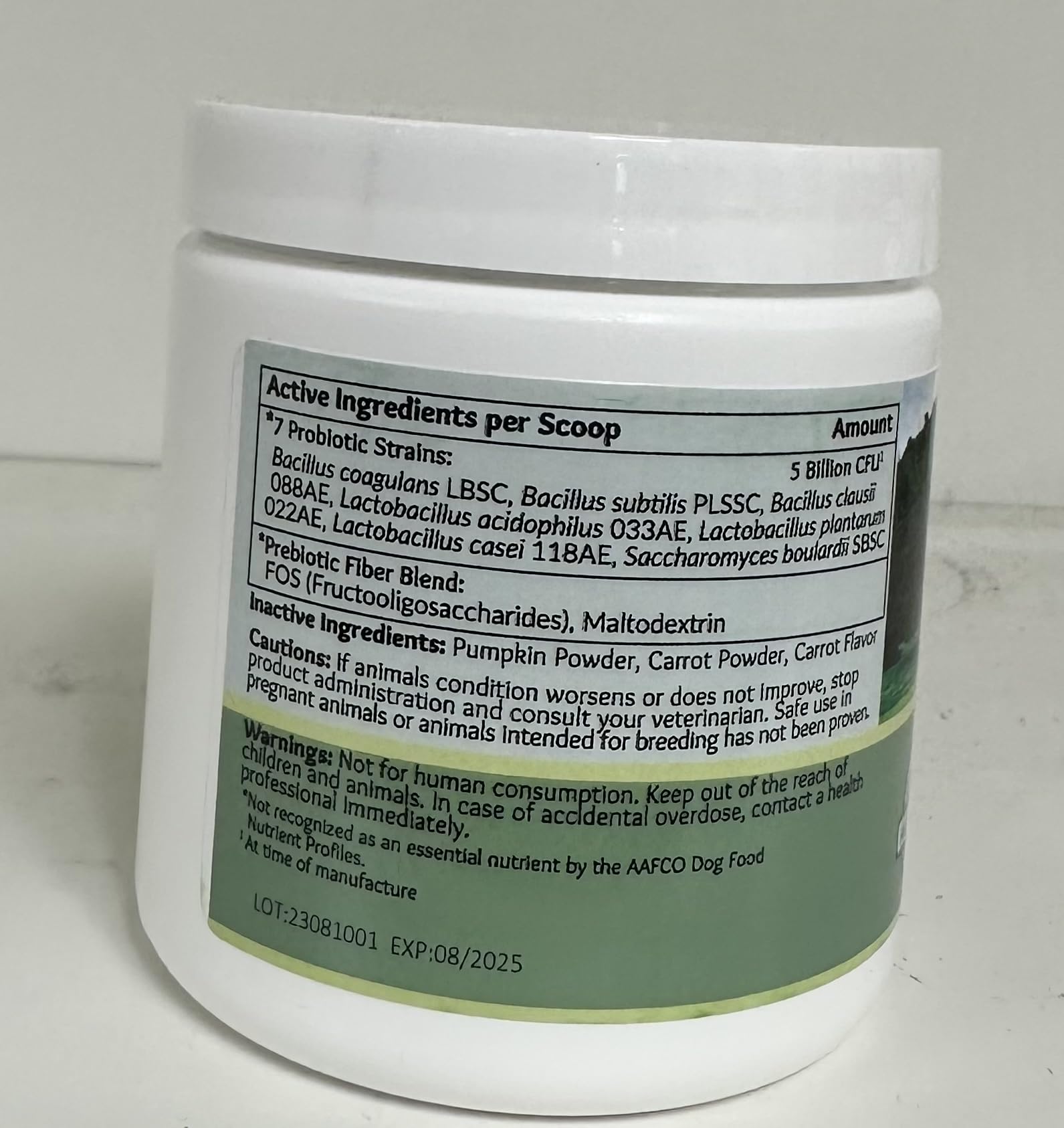 Rancho Santa Fe Farm's Probiotic and prebiotic Powder