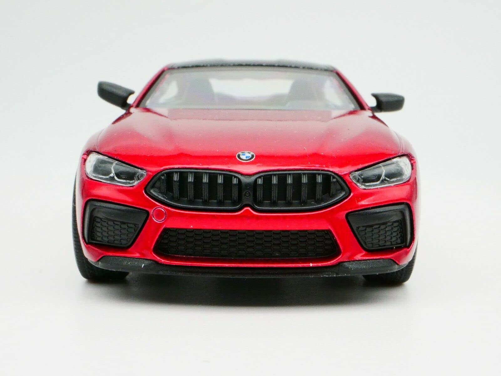 KiNSMART BMW M8 Competition Coupe Red 5" 1:36 Scale Die Cast Metal Model Toy Car w/Pullback Action