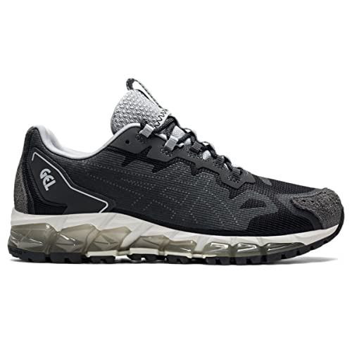 ASICS Women's Gel-Quantum 360 6 Sportstyle Shoes, 9.5, Black/Piedmont Grey