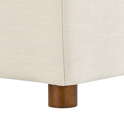 Modway Commix Modular Sofa, Loveseat sectional, Light Beige Fabric