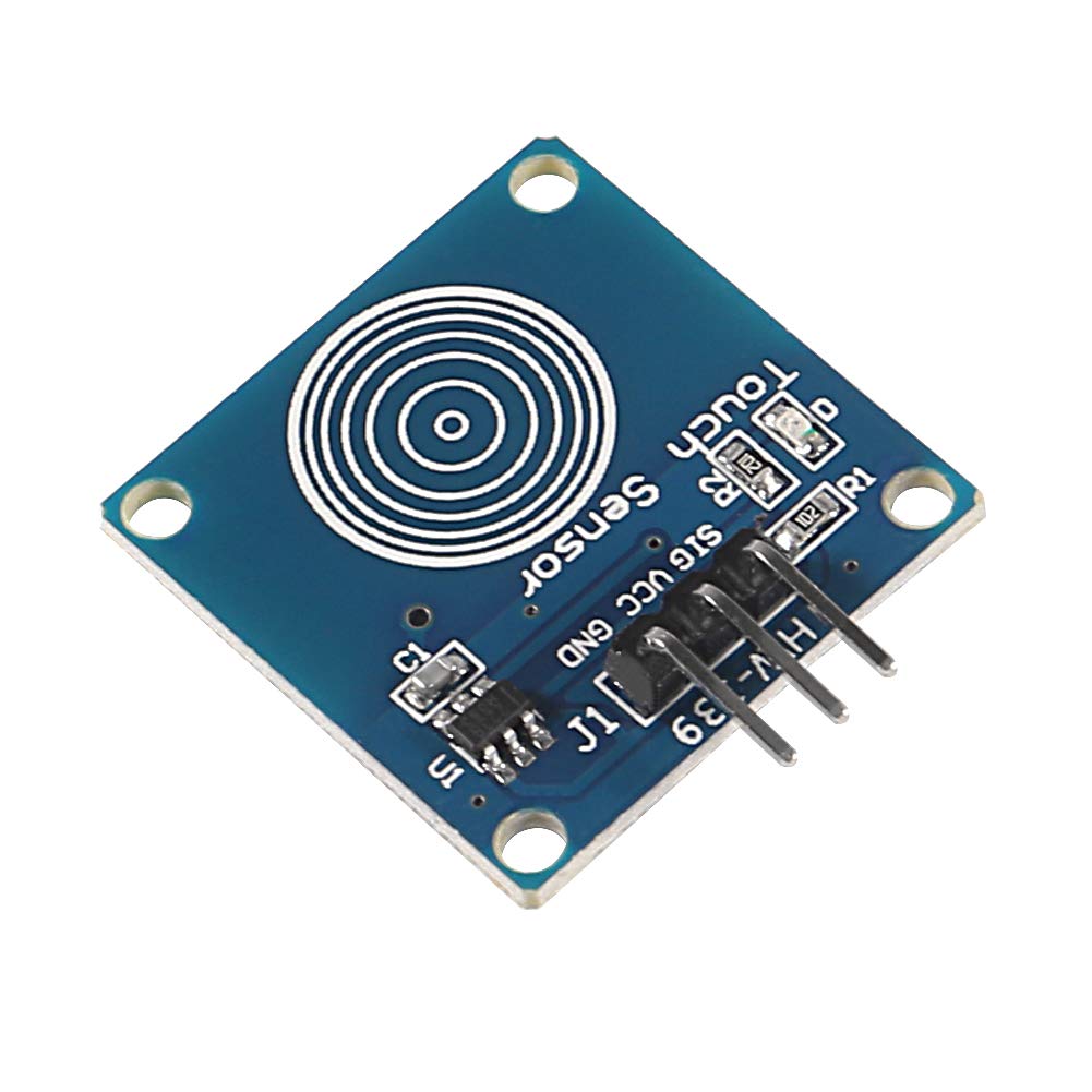 ALMOCN 10PCS TTP223B Digital Touch Switch Module Capacitive Sensor Switch DIY DC 2~5.5V for Arduino Raspberry Pi