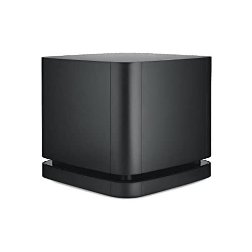 Bose Smart Soundbar 900, White with Bass Module 500 for Soundbar, Black