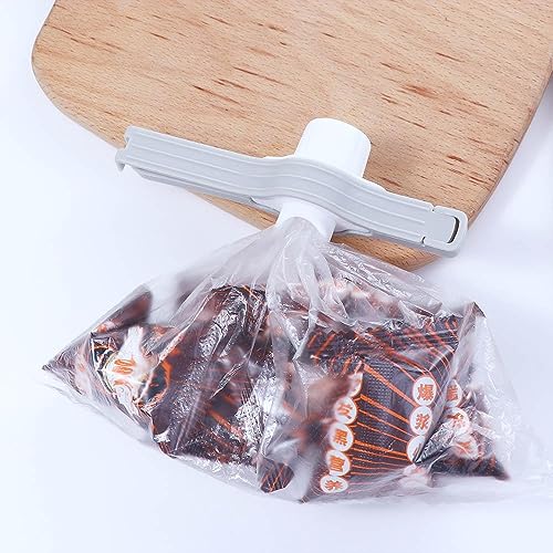 6Pcs Food Sealing Clips,Food Storage Sealing Clips with Pour Spouts Reuseable Plastic Bag Sealing Clips for Kitchen Food Storage and Organization