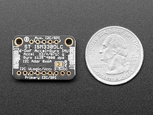 Adafruit 4502 Adafruit ISM330DHCX - 6 DoF IMU - Accelerometer and Gyroscope - Stemma QT/Qwiic