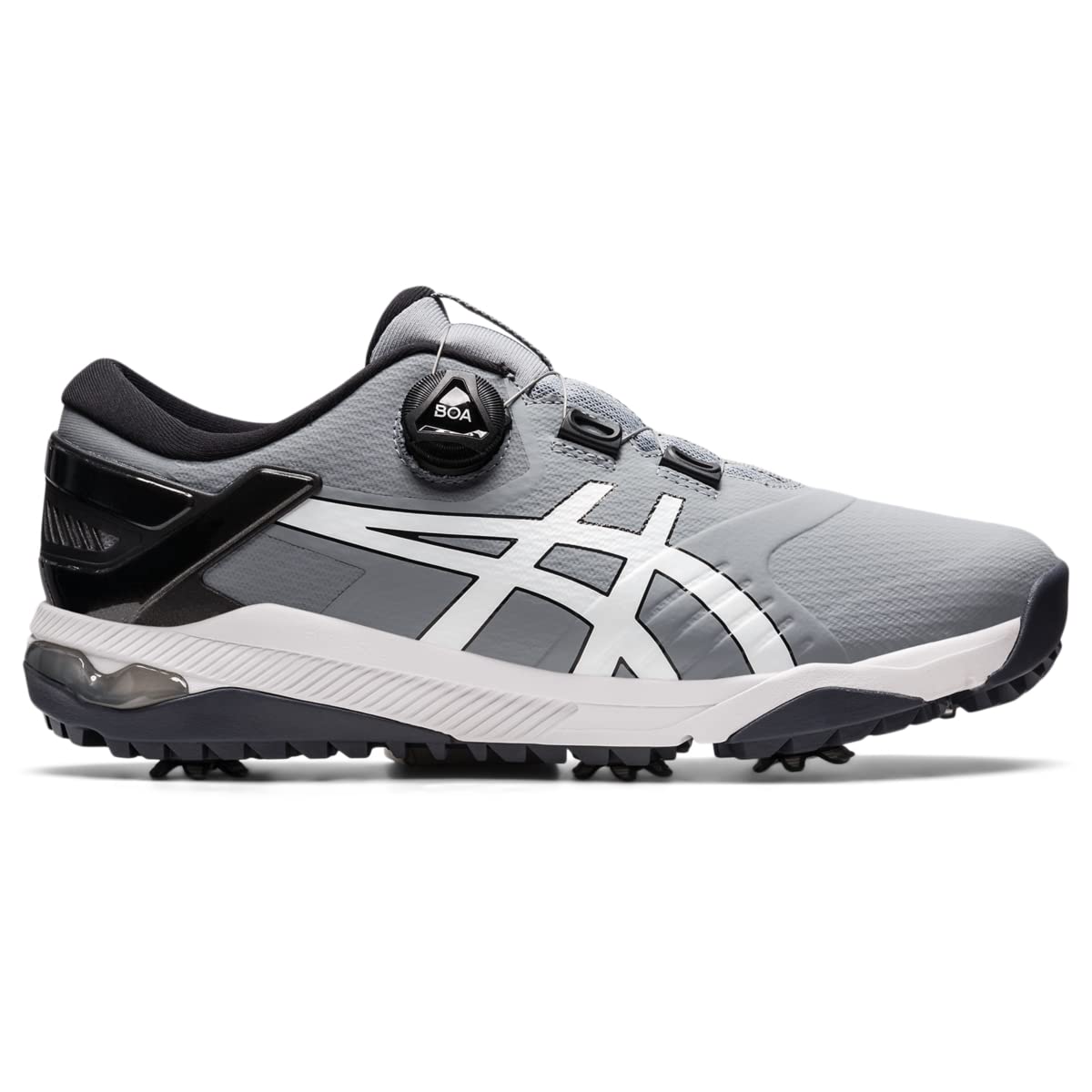 ASICS Men's Gel-Course Duo Boa Golf Shoes, 10, Sheet Rock/White