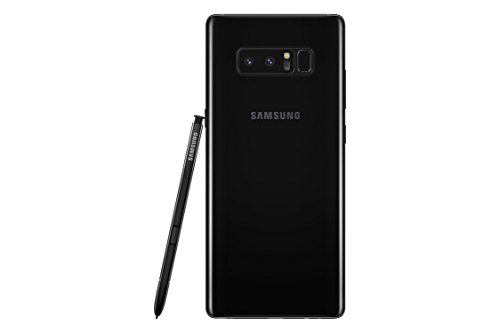 Samsung Galaxy Note 8 SM-N950F/DS Factory Unlocked Phone - 6.3" Screen - 64GB - International Version - No Warranty (Midnight Black)