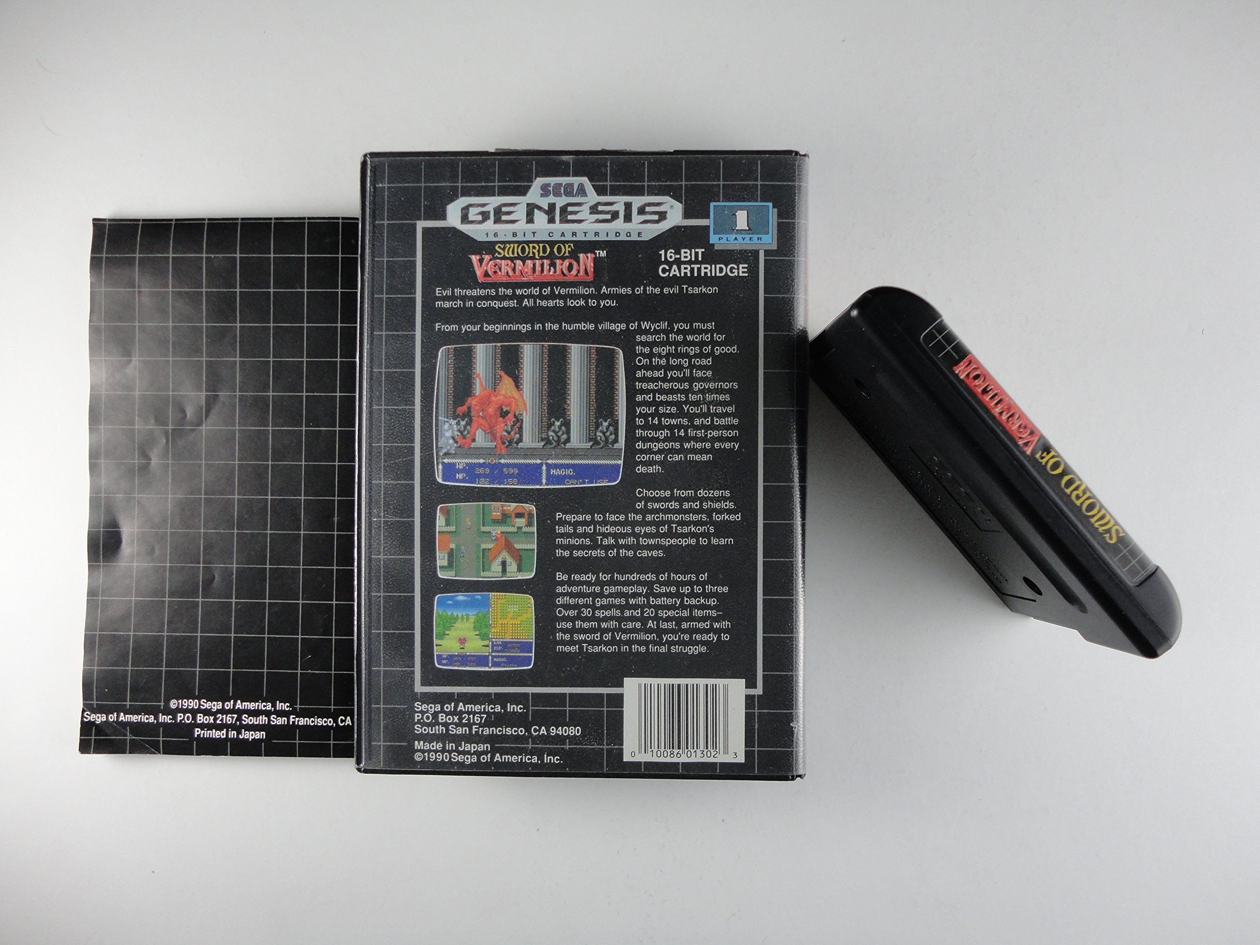 Sword of Vermilion - Sega Genesis