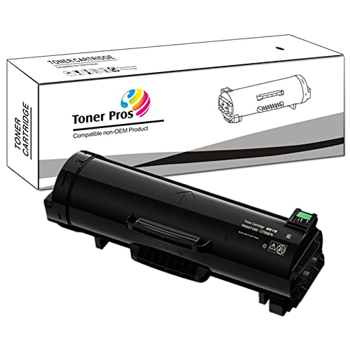 Toner Pros (TM) Remanufactured Toner for Xerox Versalink 106R03942 (Pages Yield: 25,900 Pages) Black High Capacity Toner Replacement for Xerox Versalink B600 / B605 / B610 / B615 Printers