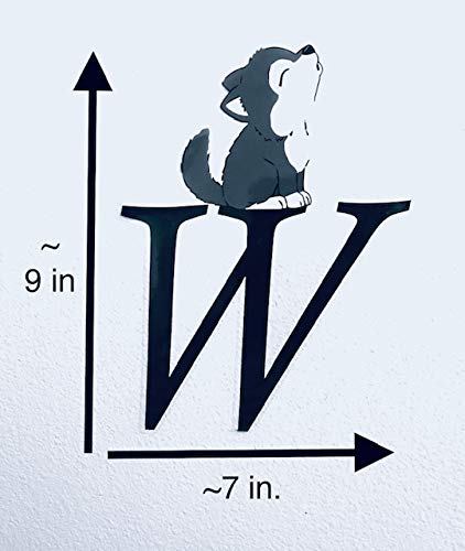 Alphabet Wall Decals/Stickers - Decor for Baby Nursery, Kids Room, Playroom/Removable, Non-Toxic