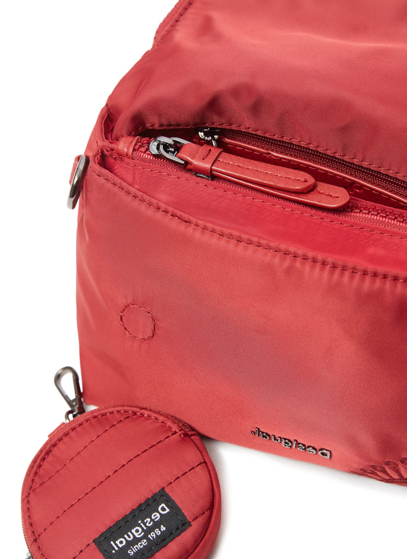 Desigual womens Across Body Bag, Red, U US