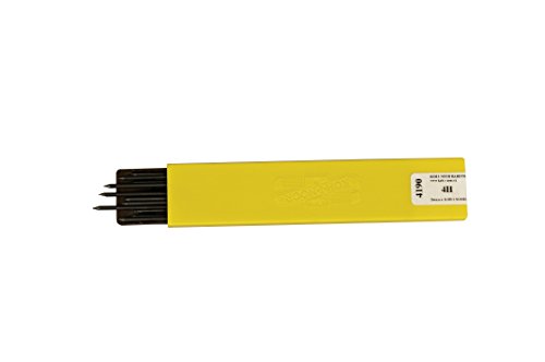 Koh-I-Noor 4H Drawing Graphite Lead, 2mm x 120mm, Includes Container, Pack of 12 (2200I.4H)