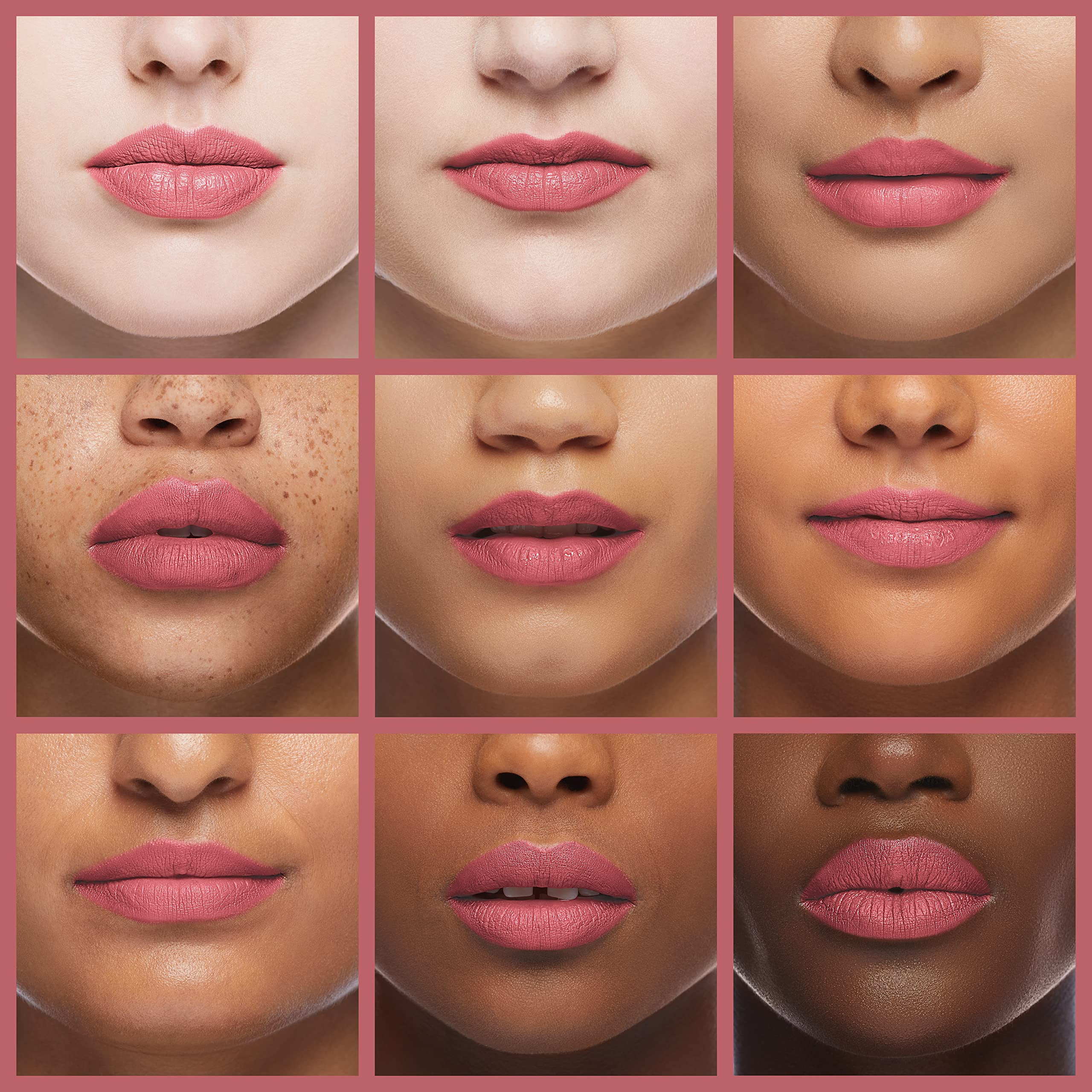 Maybelline Color Sensational Lipstick, Lip Makeup, Matte Finish, Hydrating Lipstick, Nude, Pink, Red, Plum Lip Color, Almond Rose, 1 Count