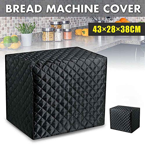 Bread Machine Cover-Bread Maker Cover Clip Cotton Diamond Stitching Splashproof Washable Toaster Bakeware Protector for Home Kitchen