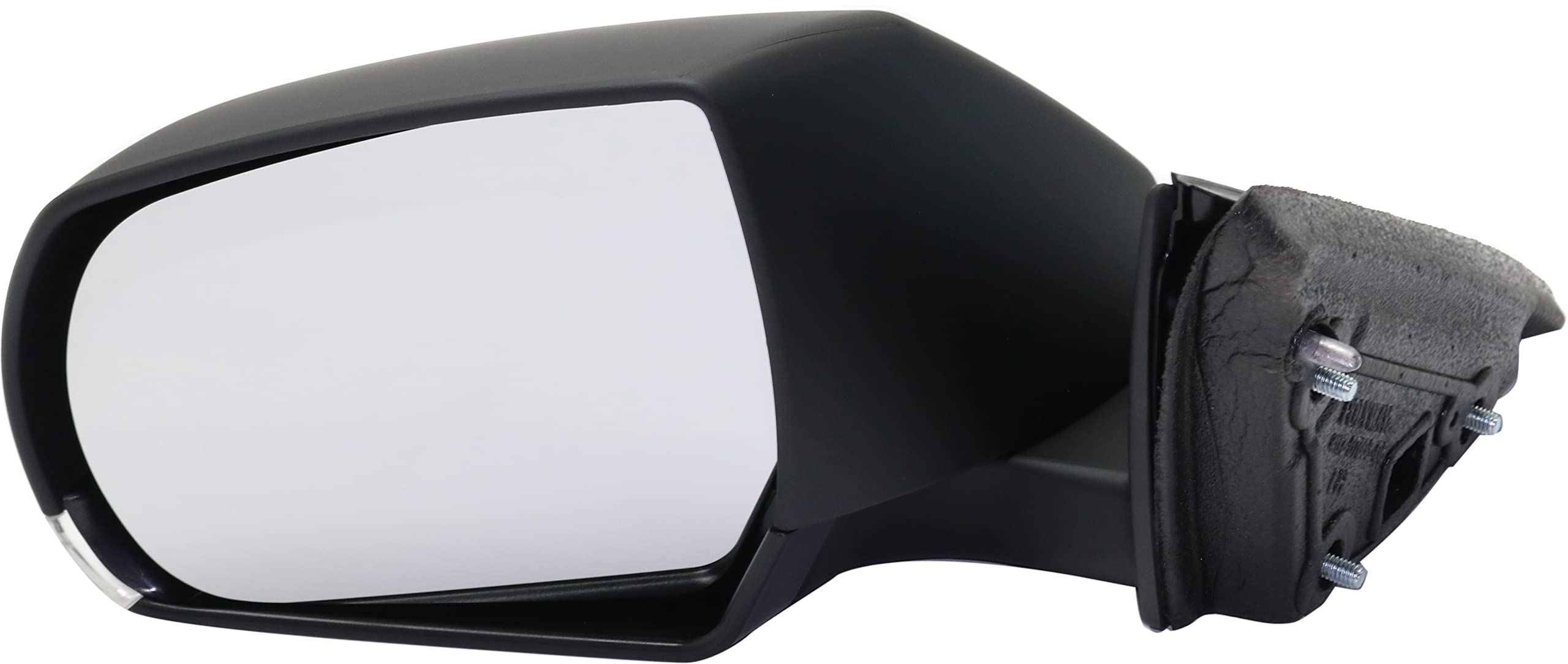 Kool Vue Driver & Passenger Side Power Heated Mirrors for Cadillac ATS 2013 With Signal Light, Memory & Puddle Lamp Paintable For Models Without Side Object Sensor