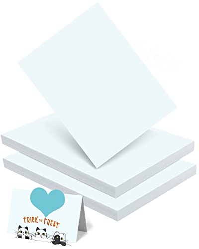 White Cardstock Paper 8.5 x 11, 120 Sheets 250g Premium White Card Stock Printer Paper, Heavy Construction Paper for card making, scrapbooking, craft